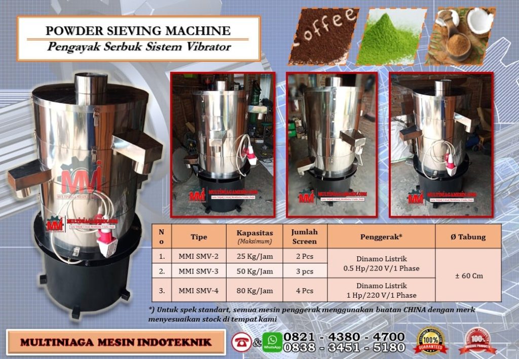 Mesin Ayakan Tepung - Mesin Ayak Tepung