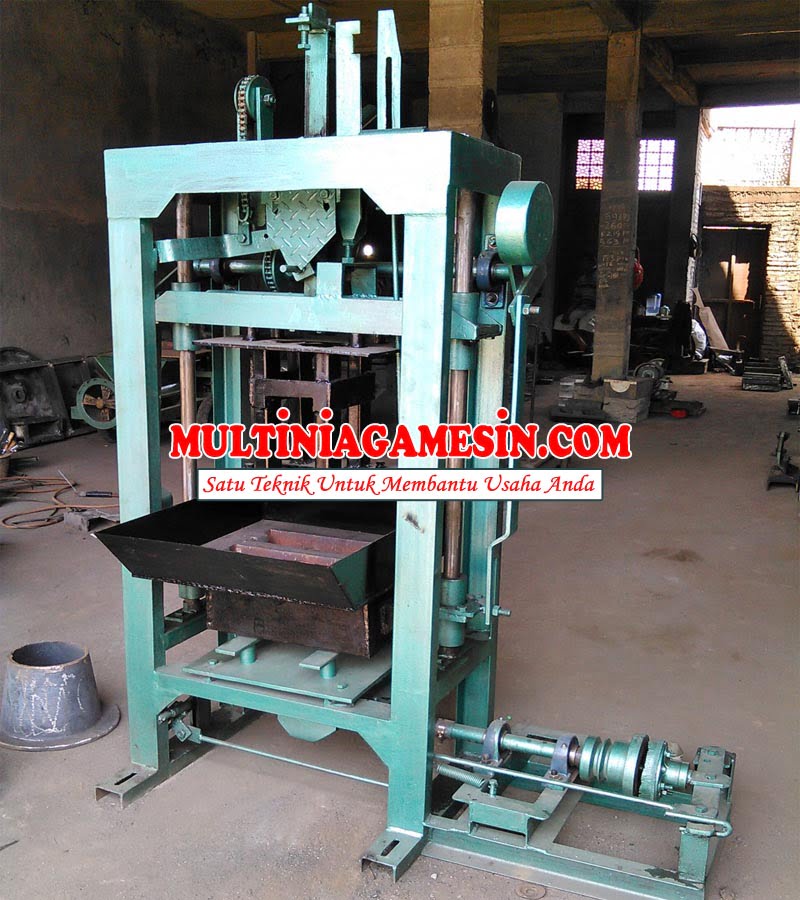 Mesin Cetak Batako - Press Batako Manual - Multiniaga Mesin